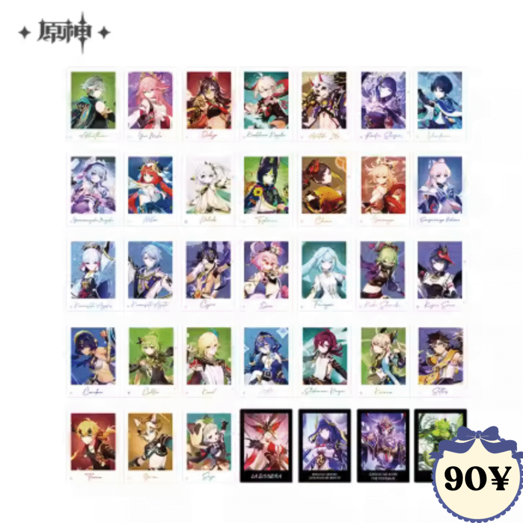 Genshin Impact Theme Series: Genshin Collection Card Sumeru-Inazuma ...